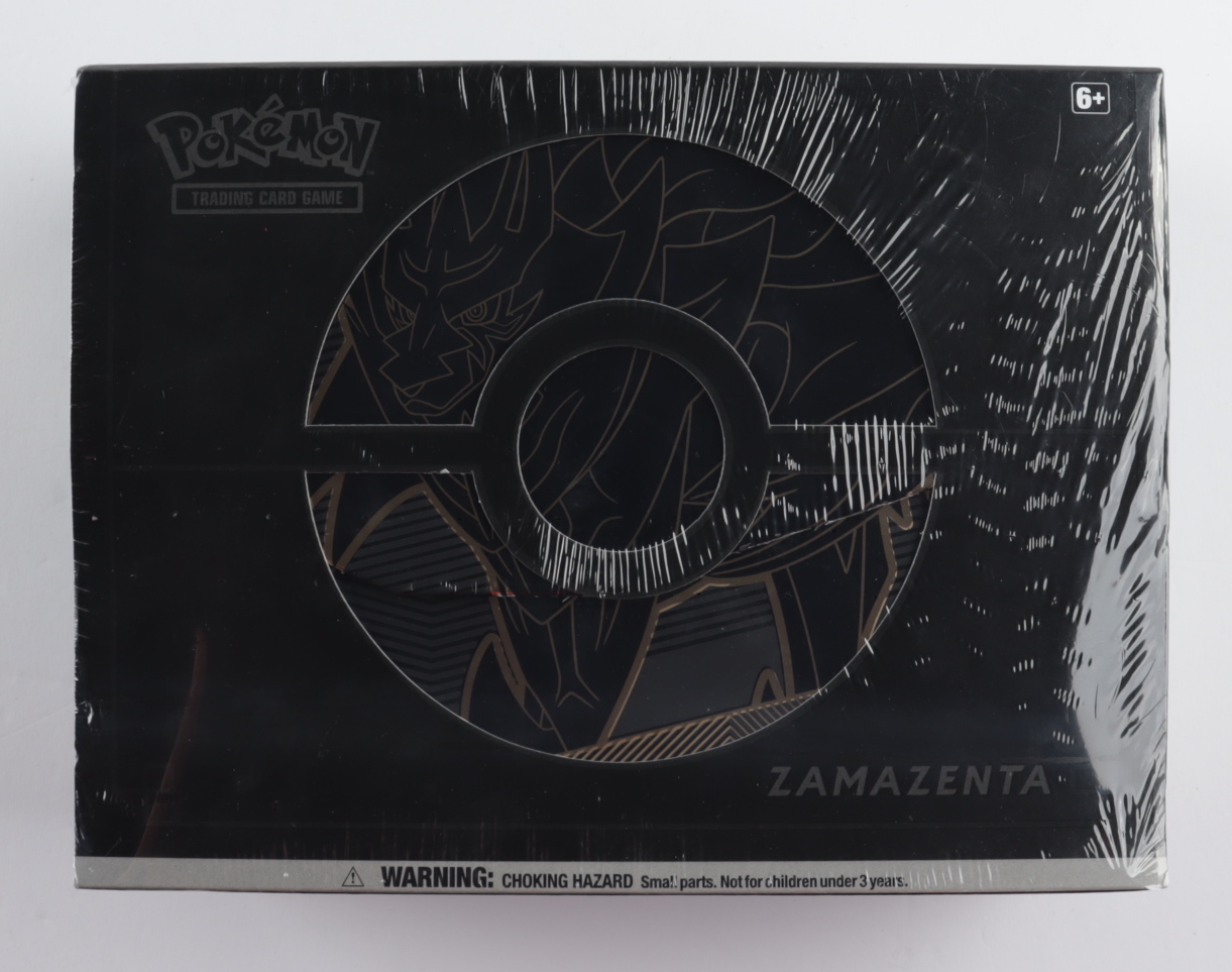 Pokemon TCG Sword Shield Elite Trainer Box Plus Zamazenta (See ...