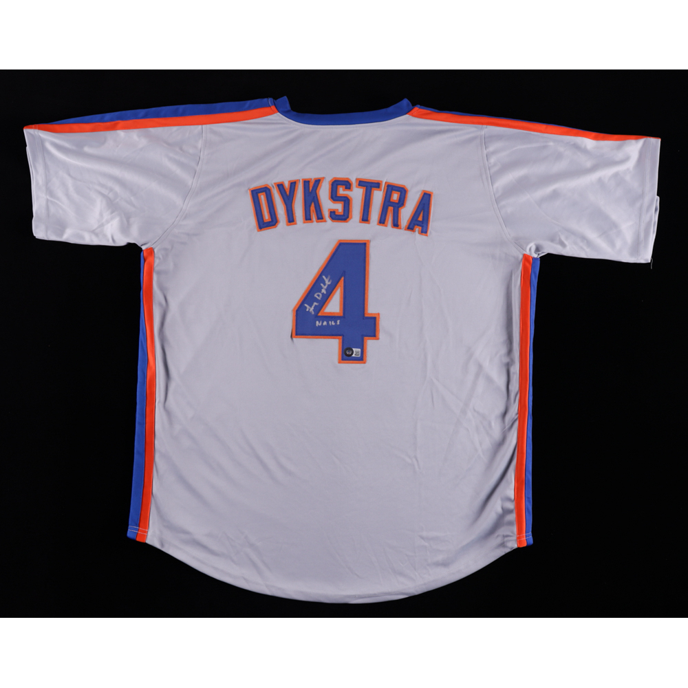 Lenny Dykstra Signed Jersey Inscribed "Nails" (Beckett) | Pristine Auction