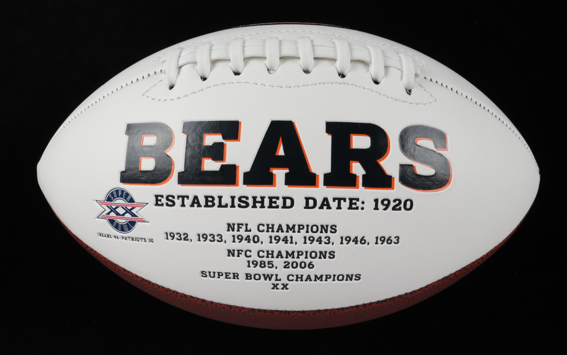 Jaylon Johnson Signed Bears Logo Football Inscribed "2020 50th Overall ...