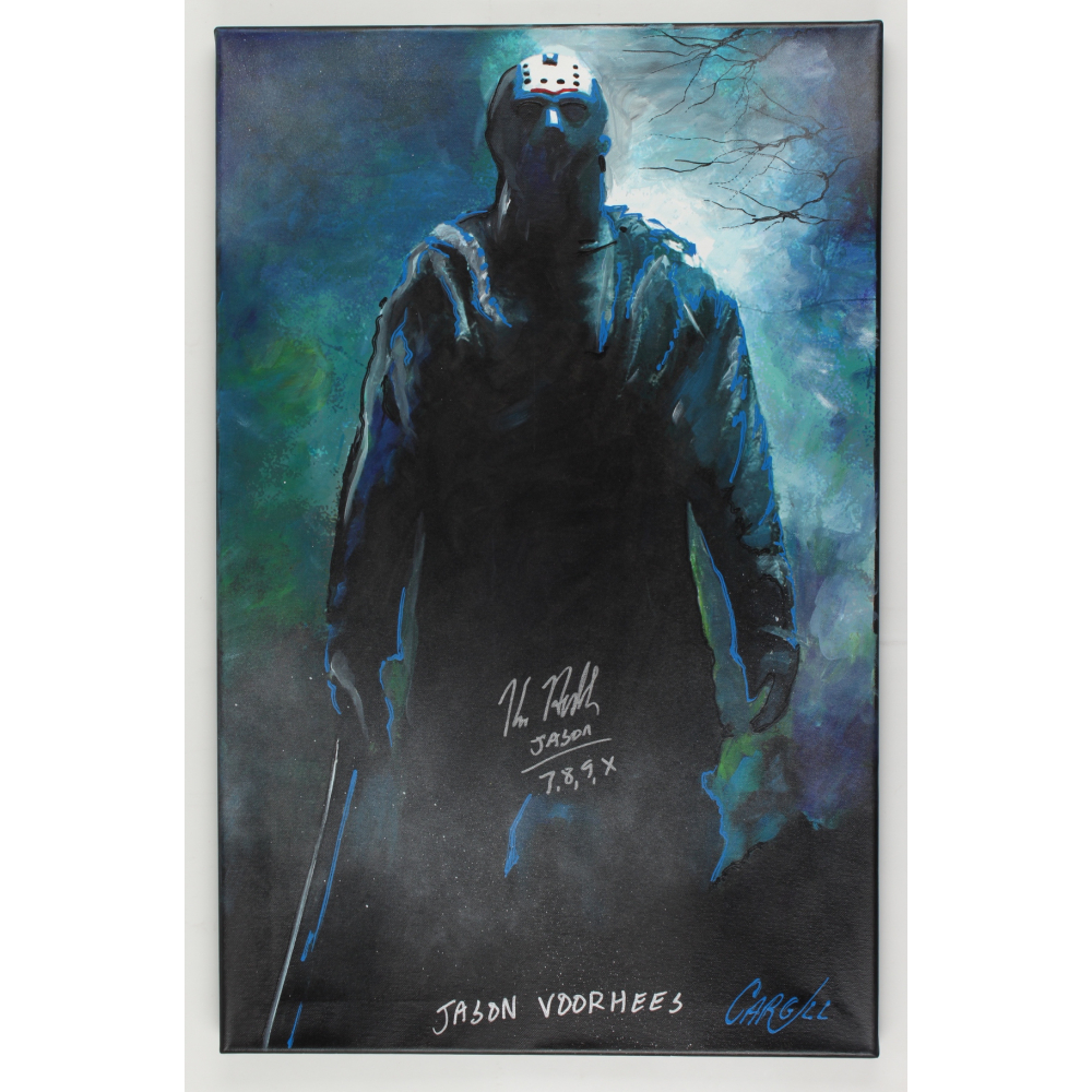 Kane Hodder Signed "Friday the 13th" - Jason Voorhees - 18x28 Hand ...
