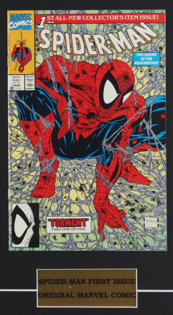 Spider-Man Issue #1 12x17 Custom Framed First Issue Comic Book ...