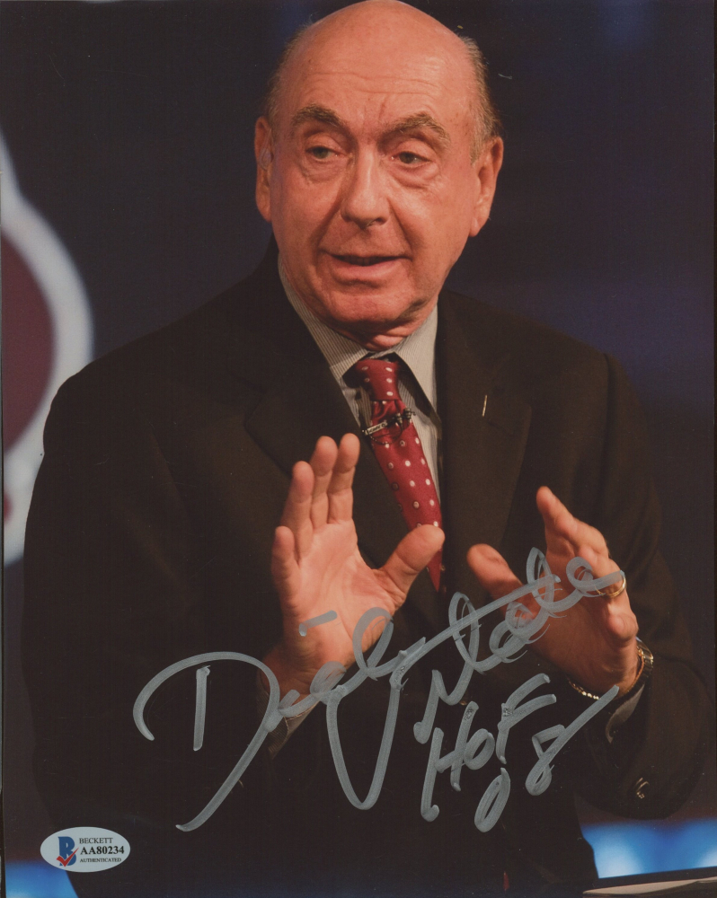 Dick Vitale Signed 8x10 Photo Inscribed "HOF 08" (Beckett COA ...