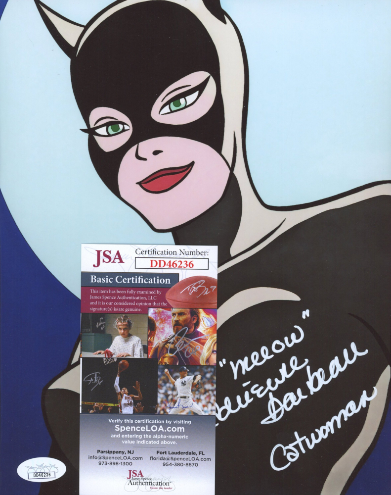 Adrienne Barbeau Signed "Batman: The Animated Series" 8x10 Photo ...