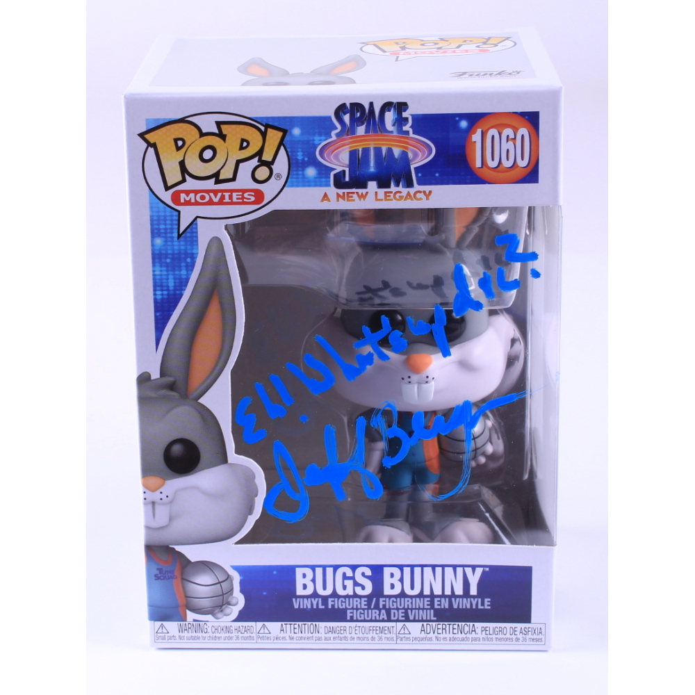 Jeff Bergman Signed Space Jam A New Legacy 1060 Bugs Bunny Funko Jeff Bergman Signed Space Jam A New Legacy 1060 Bugs Bunny Funko