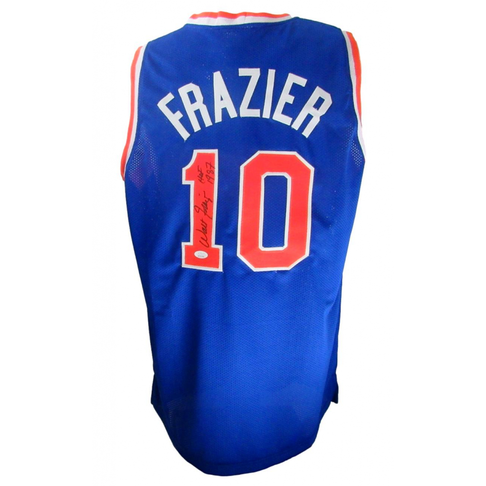 Walt Frazier Signed Jersey Inscribed "HOF 1987" (JSA COA) | Pristine ...