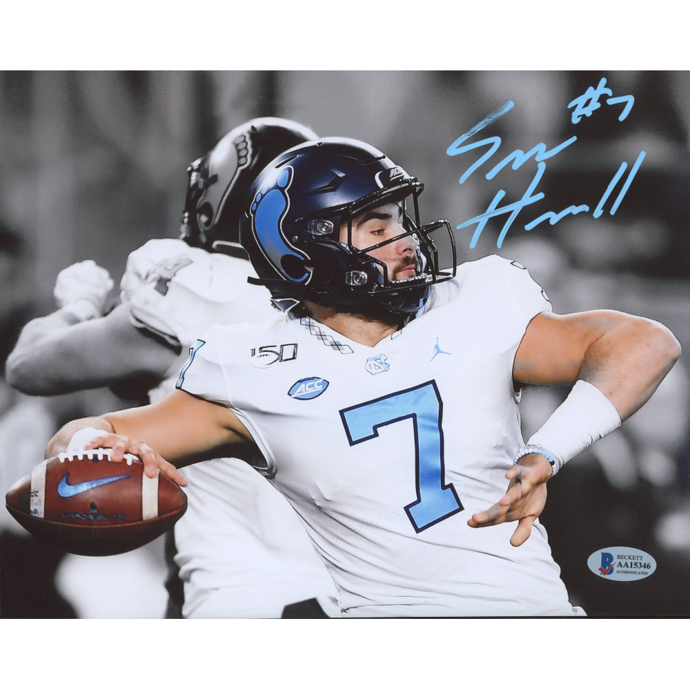 Sam Howell Signed North Carolina Tar Heels 8x10 Photo (Beckett COA ...