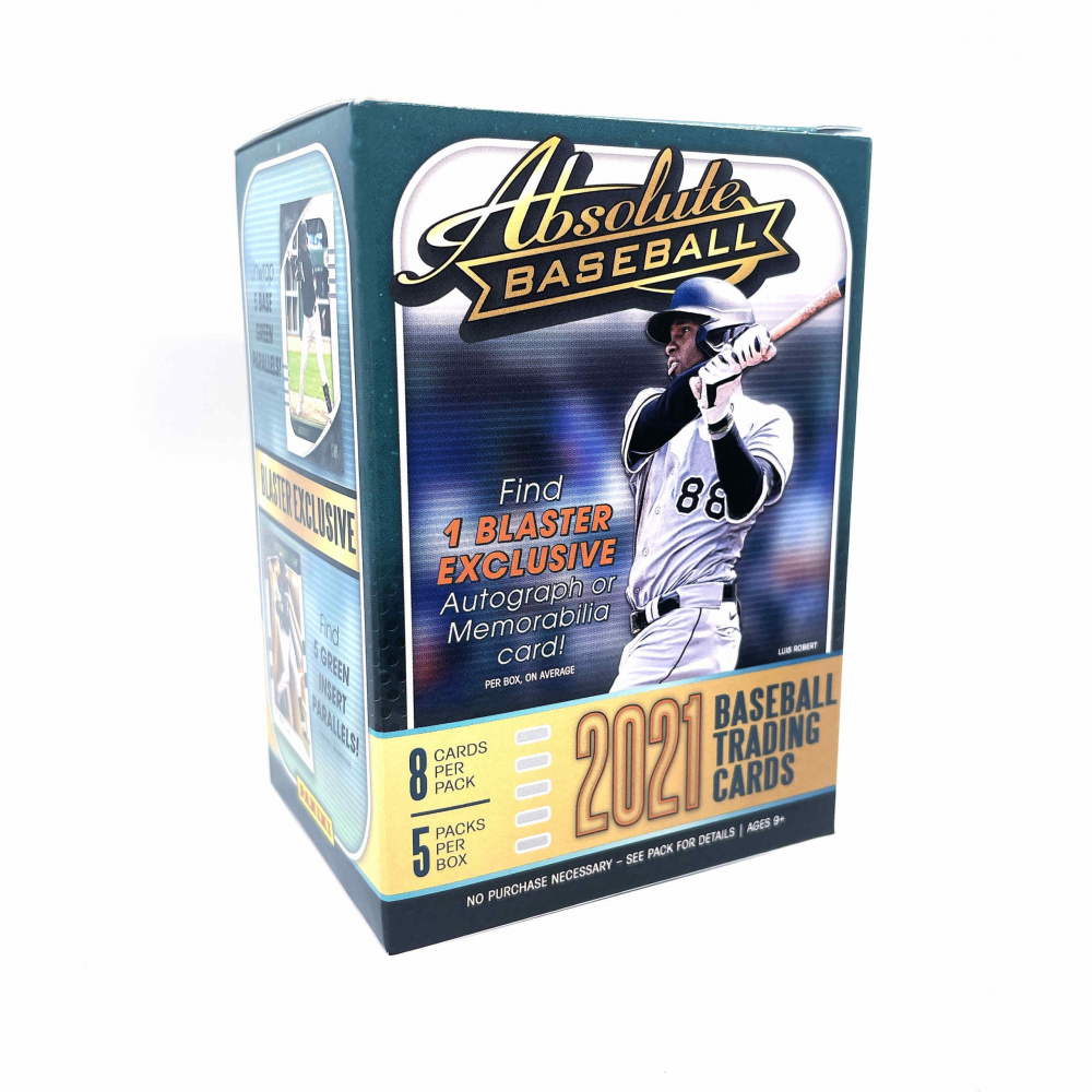 2021 Panini Absolute Baseball Trading Cards Blaster Box - Including 1 ...