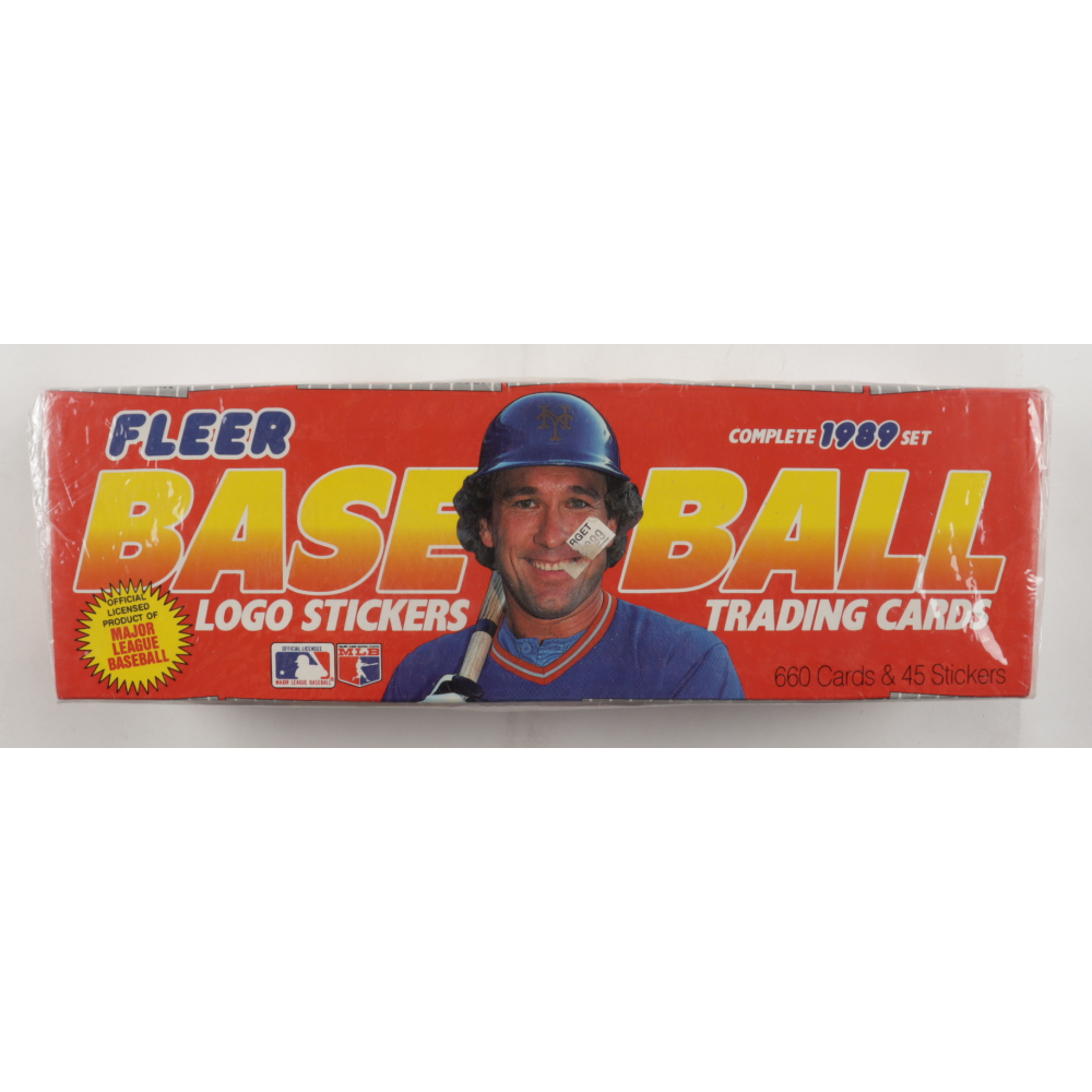 1989 Fleer Logo Stickers & Trading Cards Complete Set of (660) Baseball ...