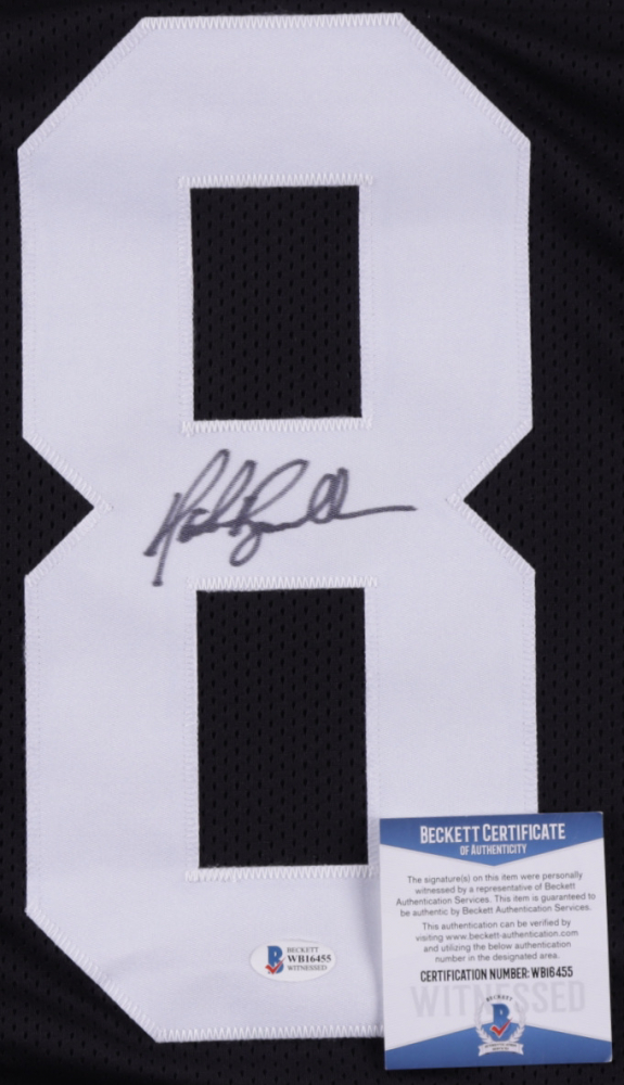 Mark Brunell Signed Career Highlight Stat Jersey (Beckett COA ...