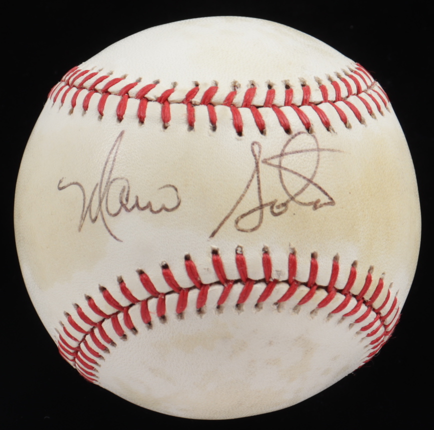 Mario Soto Signed ONL Baseball (PSA COA) (See Description) | Pristine ...