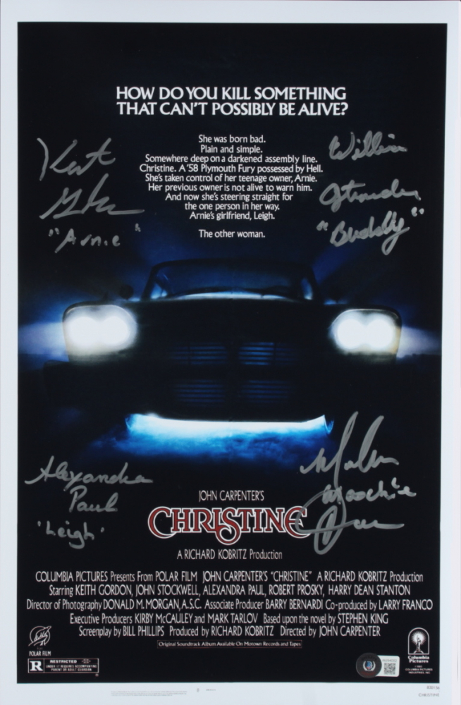 "Christine" 11x17 Print Signed by (4) With Alexandra Paul, William ...
