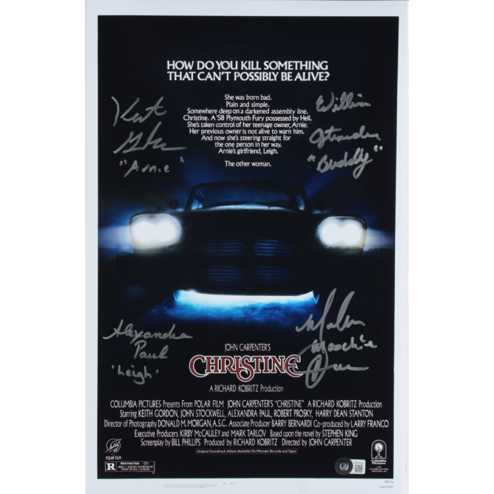 "Christine" 11x17 Print Signed by (4) With Alexandra Paul, William ...