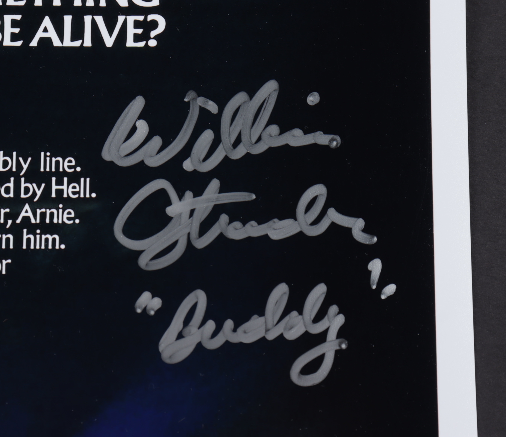 "Christine" 11x17 Print Signed by (4) With Alexandra Paul, William ...