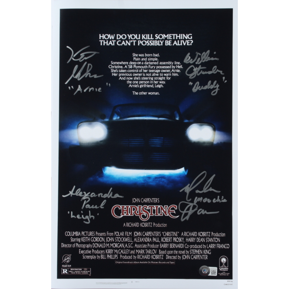 "Christine" 11x17 Print Signed by (4) With Alexandra Paul, William ...