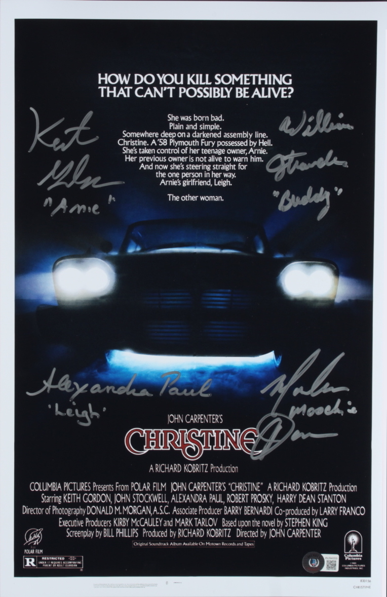 "Christine" 11x17 Print Signed by (4) With Alexandra Paul, William ...