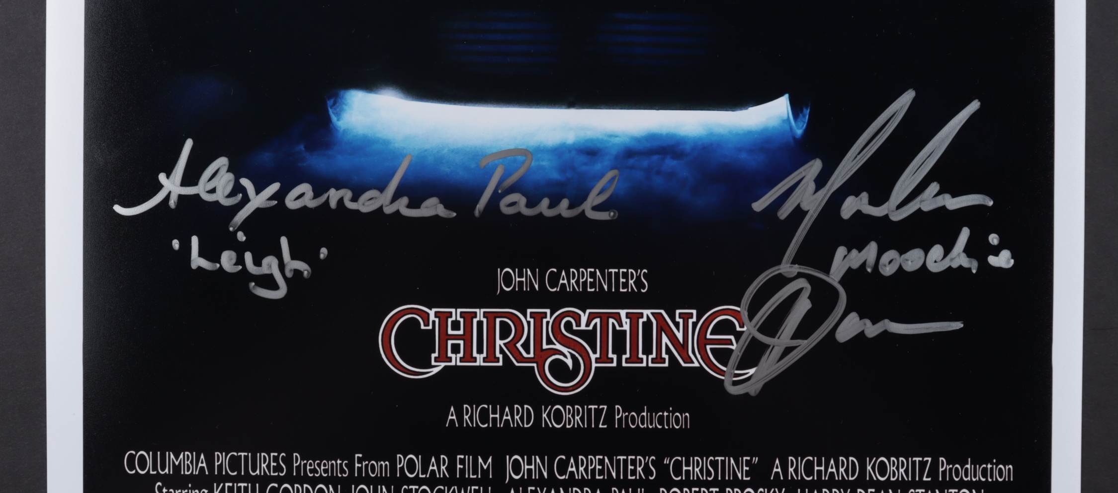 "Christine" 11x17 Print Signed by (4) With Alexandra Paul, William ...