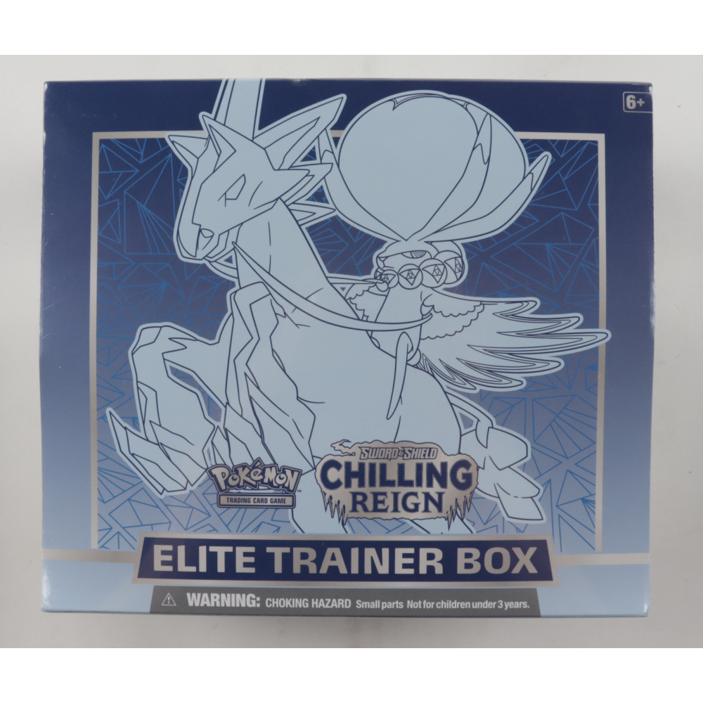 Pokemon Chilling Reign Elite Trainer Box with (8) Booster Packs ...