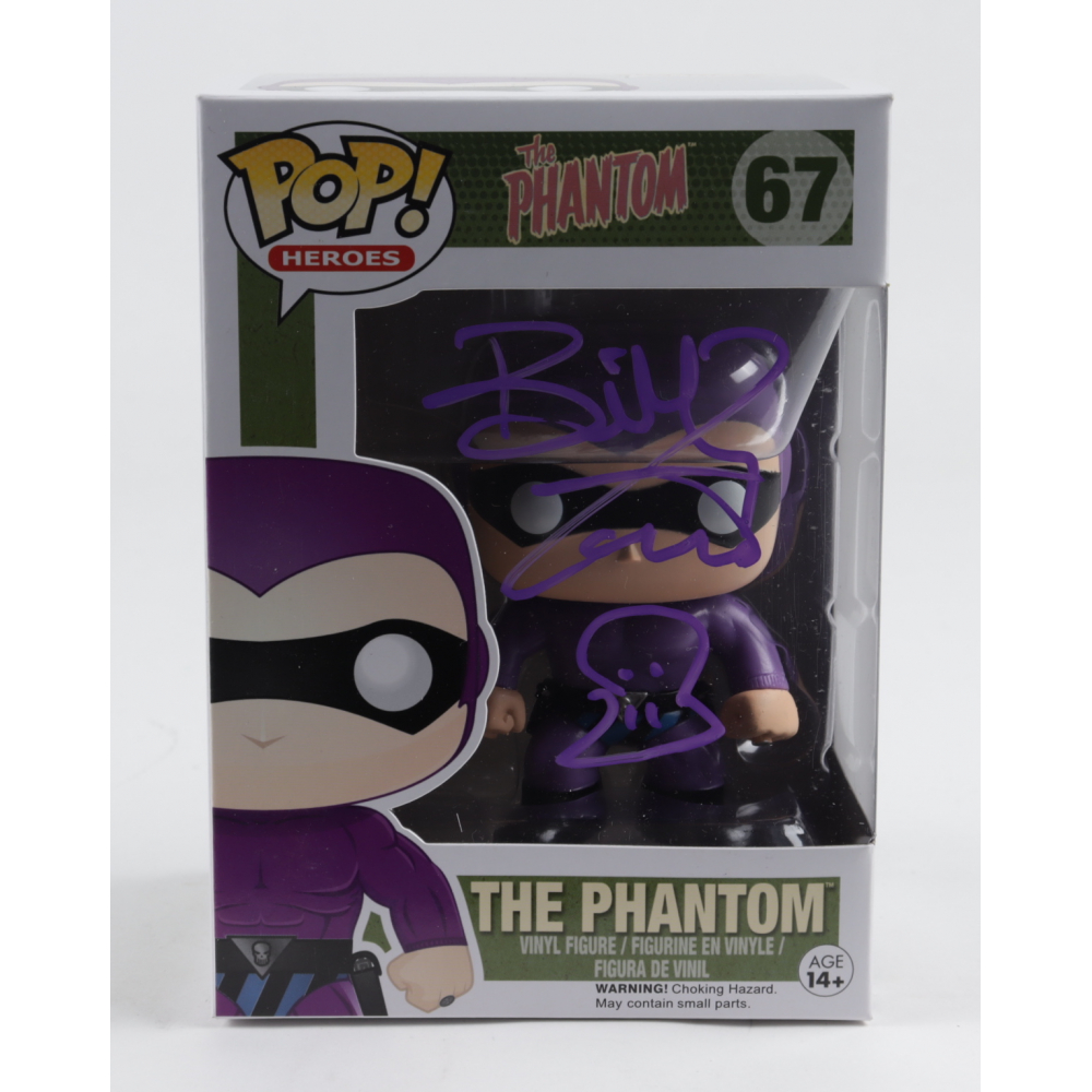 Billy Zane Signed "The Phantom" #67 The Phantom Funko Pop! Vinyl Figure ...