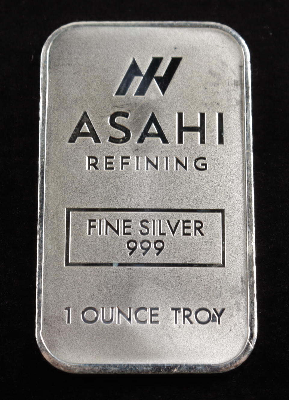1 Oz .999 Fine Silver ASAHI Refining Silver Bullion Bar | Pristine Auction