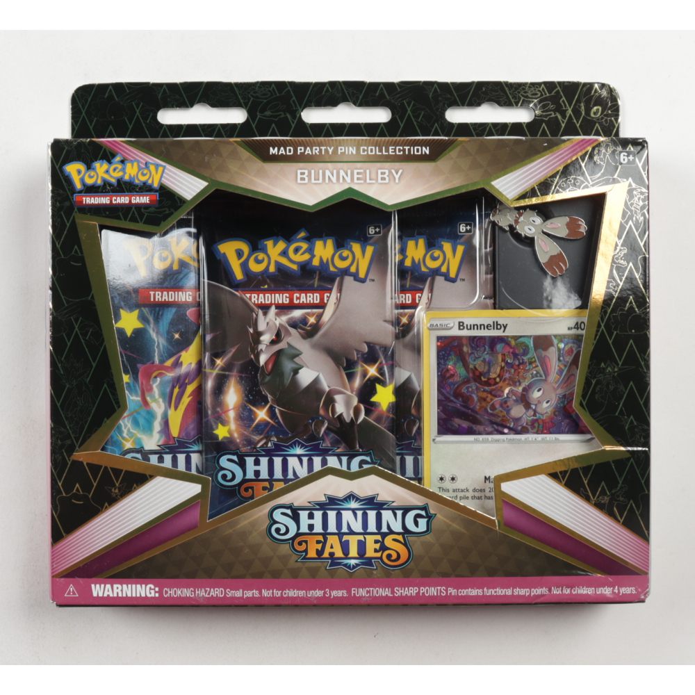 Pokemon Trading Card Game: Shining Fates Mad Party Pin Collection ...
