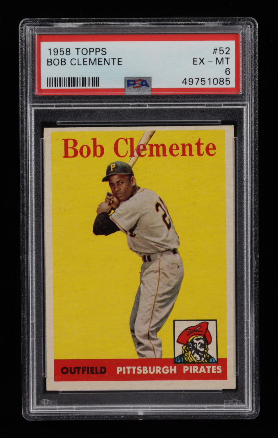 Bob Clemente 1958 Topps #52 (PSA 6) | Pristine Auction