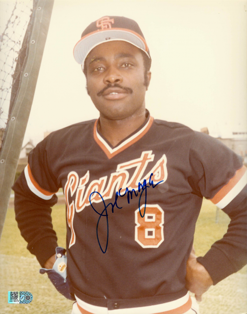 Joe Morgan Signed Giants 8x10 Photo (AIV COA) | Pristine Auction