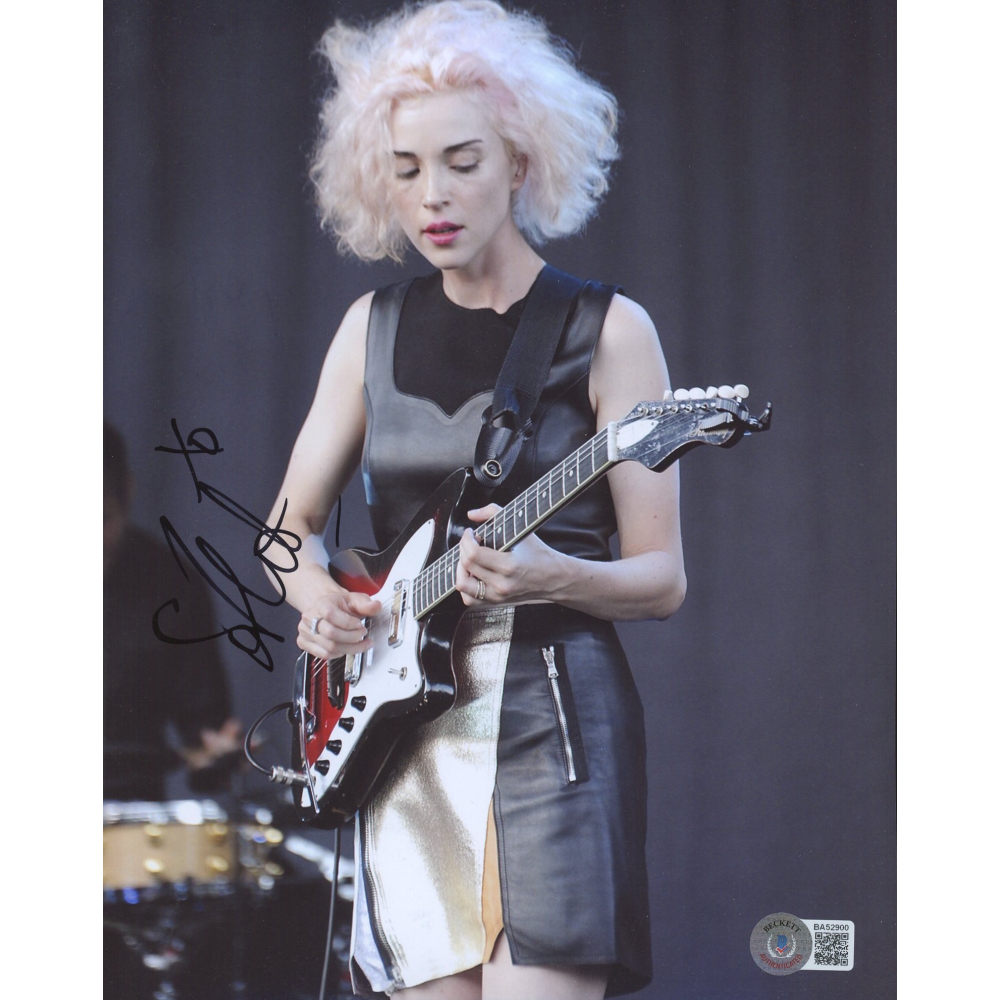 St. Vincent Signed 8x10 Photo (Beckett COA) | Pristine Auction