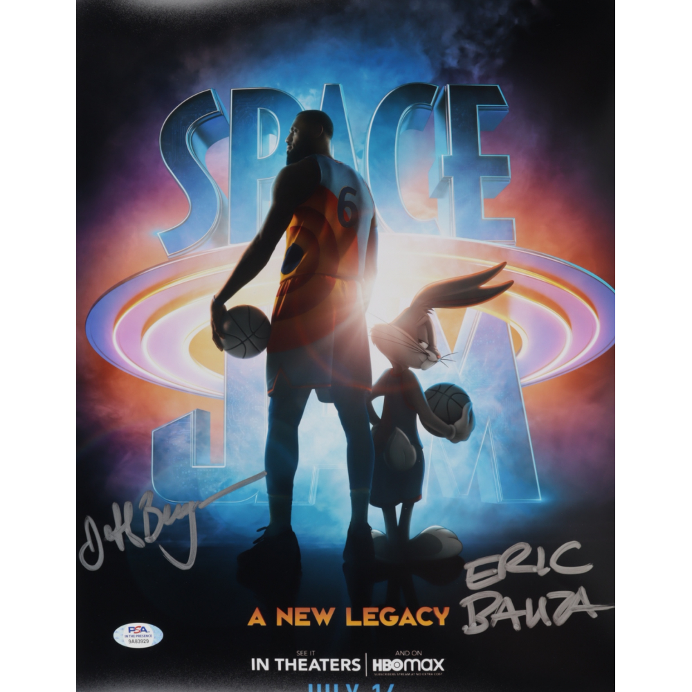 Jeff Bergman & Eric Bauza Signed "Space Jam: A New Legacy" 11x14 Photo ...