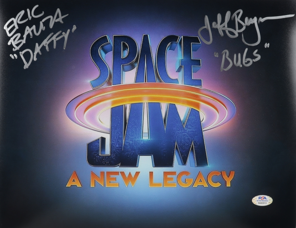Jeff Bergman & Eric Bauza Signed "Space Jam: A New Legacy" 11x14 Photo ...