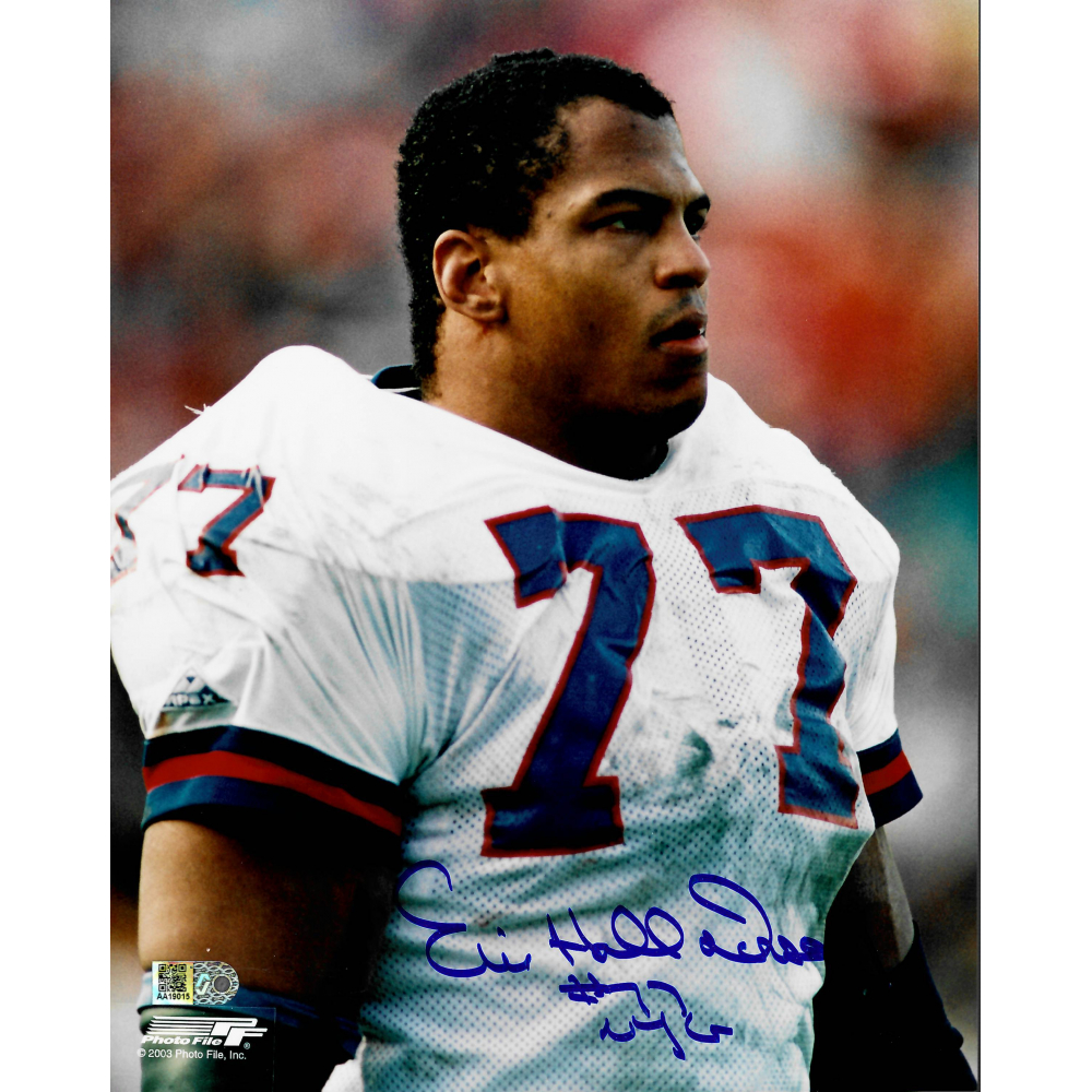 Eric Hall Dorsey Signed Giants 8x10 Photo Inscribed "NYG" (AIV COA ...