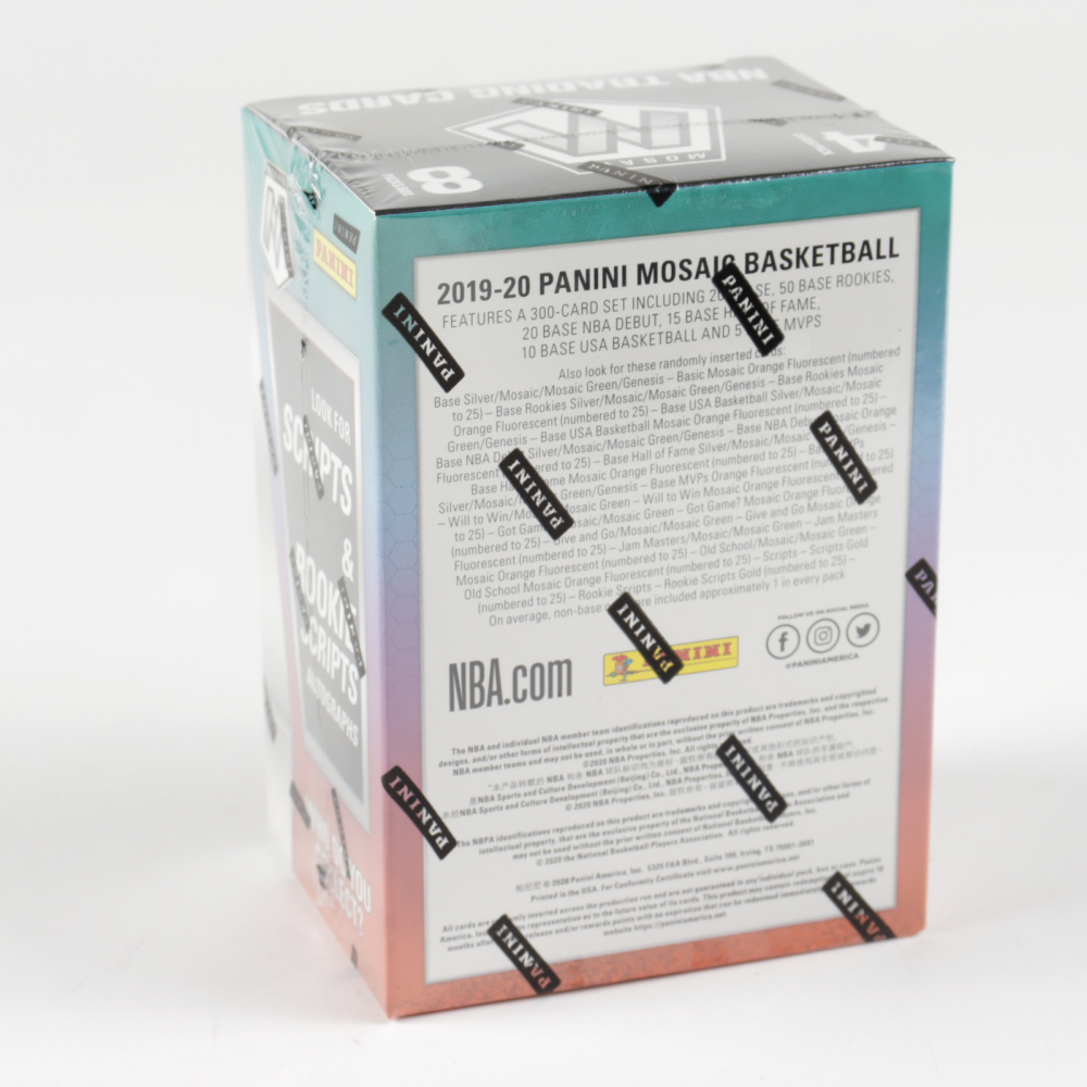 2019-20 Panini Mosaic Basketball Blaster Box with (8) Packs | Pristine ...