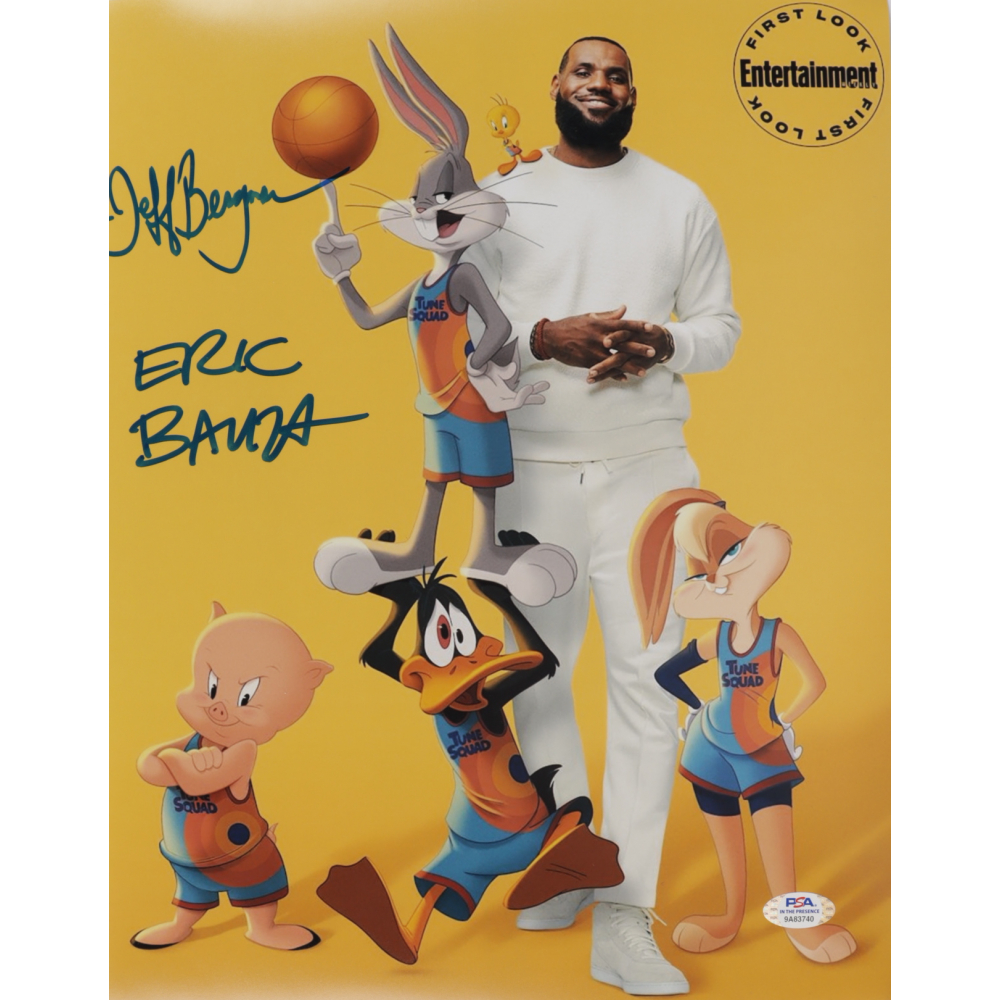 Jeff Bergman & Eric Bauza Signed "Space Jam: A New Legacy" 11x14 Photo ...