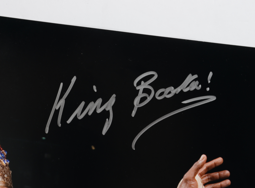 Booker T Signed WWE 16x20 Photo Inscribed "King Booker!" (PSA ...
