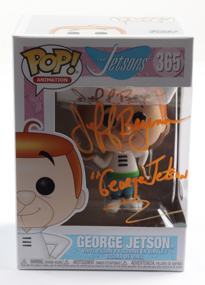 Jeff Bergman Signed "The Jetsons" #365 George Jetson Funko Pop! Vinyl ...