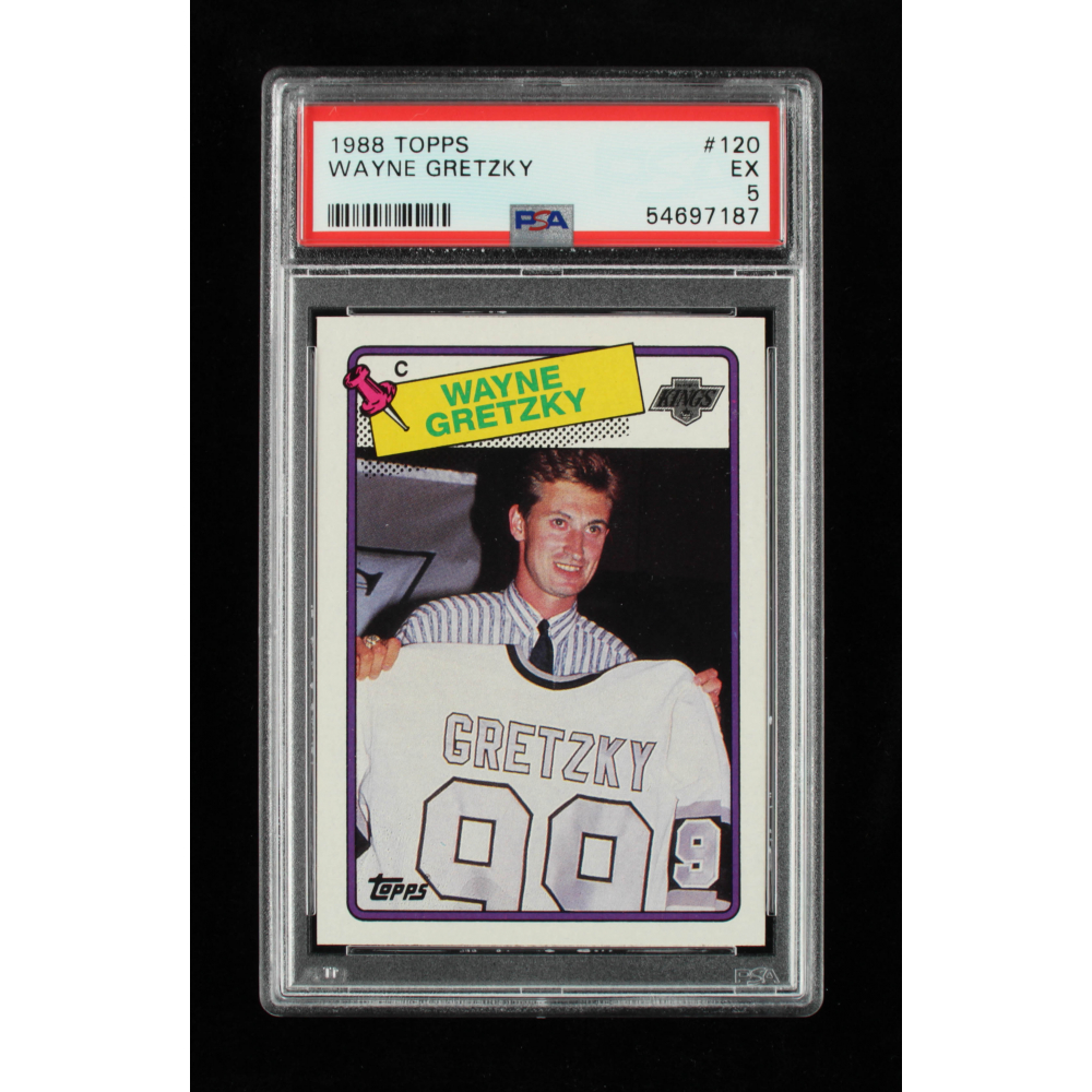 Wayne Gretzky 1988-89 Topps #120 (PSA 5) | Pristine Auction