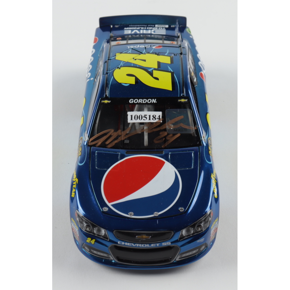 Jeff Gordon Signed Rare Pre-Production Sample 2015 NASCAR #24 Pepsi ...