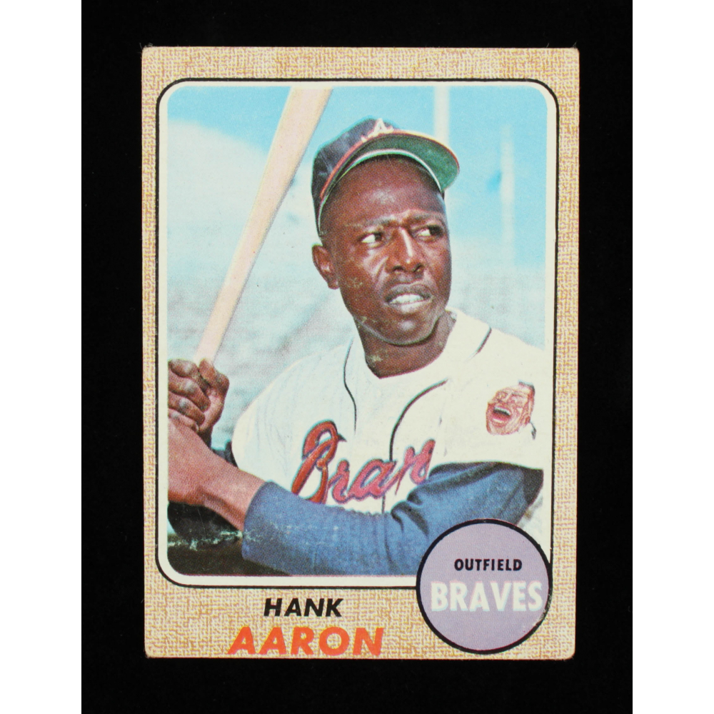 Hank Aaron 1968 Topps #110 | Pristine Auction
