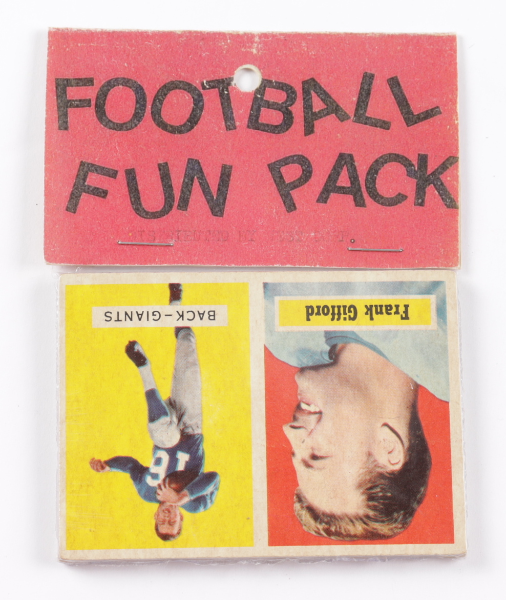 1957 Topps Football Card Fun Pack with (10) Cards | Pristine Auction