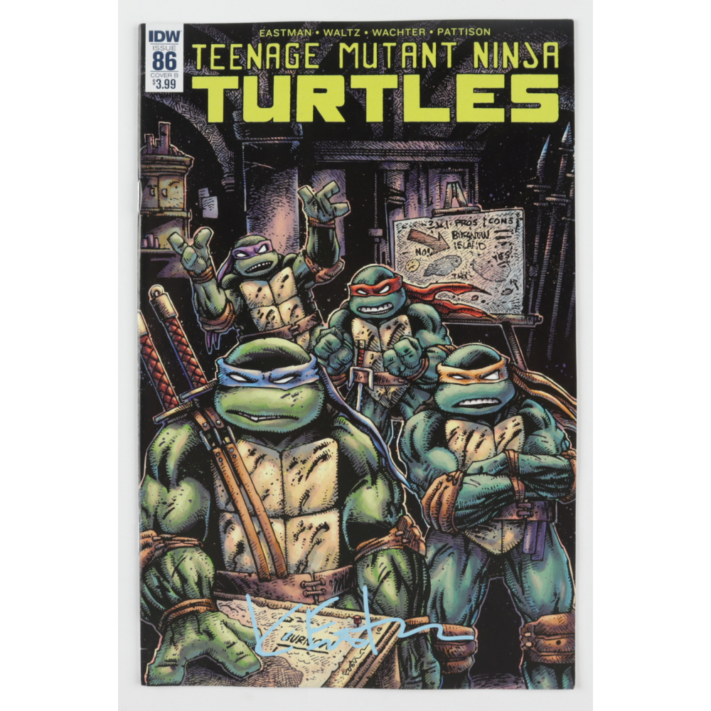 Kevin Eastman Signed Teenage Mutant Ninja Turtles Original Comic Book ...