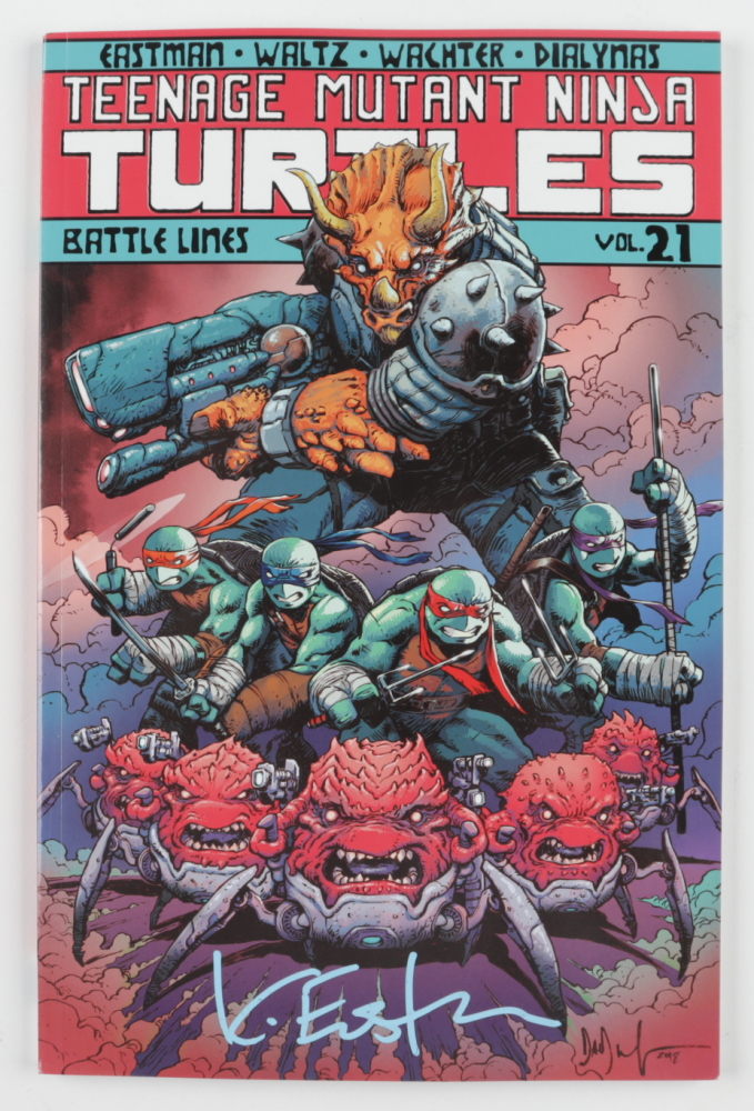 Kevin Eastman Signed Teenage Mutant Ninja Turtles Original Comic Book (PA COA) | Pristine Auction