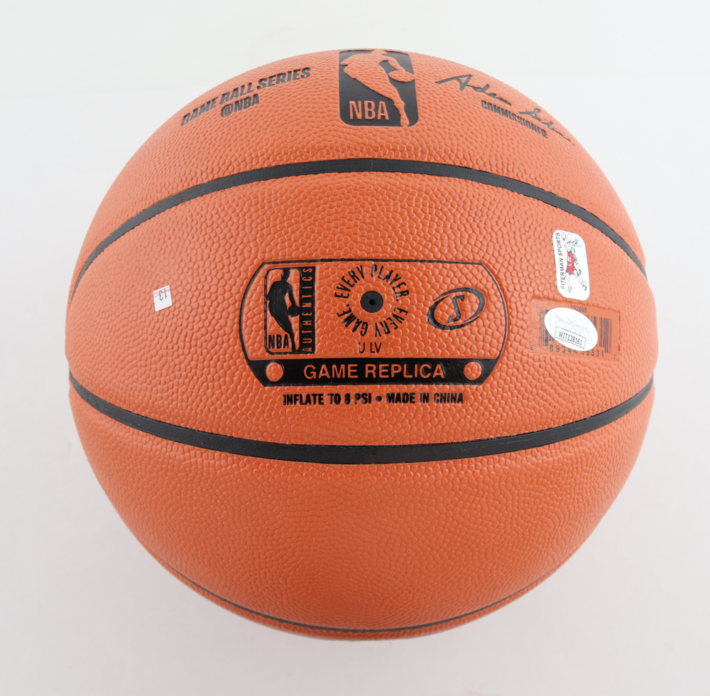 Dennis Rodman Signed Pistons Logo NBA Game Ball Series Basketball (JSA ...