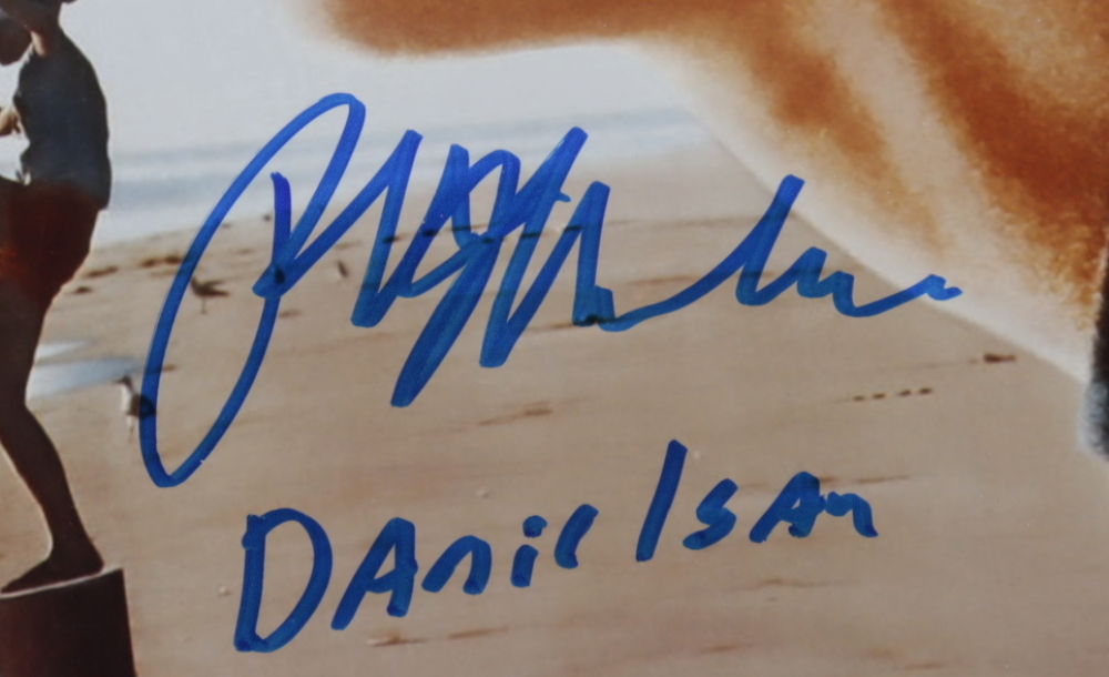 Ralph Macchio Signed "The Karate Kid" 16x20 Photo Inscribed "Daniel San ...