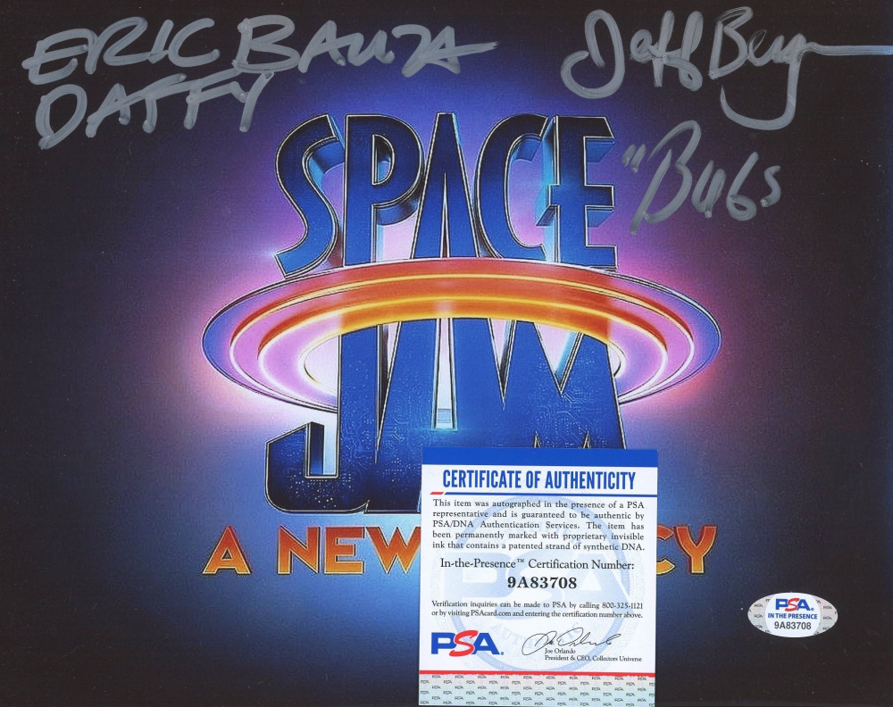 Eric Bauza & Jeff Bergman Signed "Space Jam: A New Legacy" 8x10 Photo ...