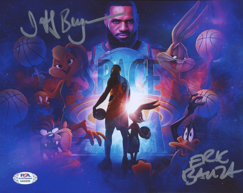 Eric Bauza & Jeff Bergman Signed "Space Jam: A New Legacy" 8x10 Photo ...