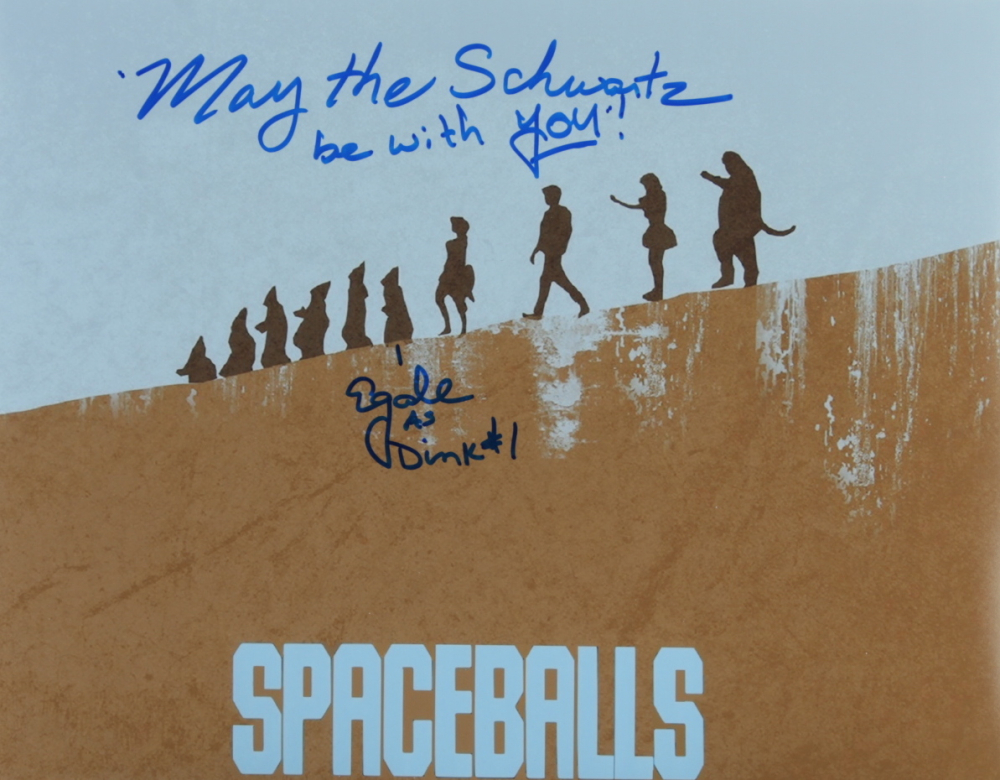 Ed Gale Signed "Spaceballs" 11x14 Photo Inscribed "May The Schwartz Be ...