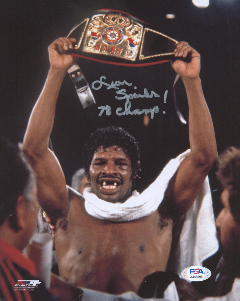 Leon Spinks Signed 8x10 Photo Inscribed "78 Champ!" (PSA) | Pristine ...