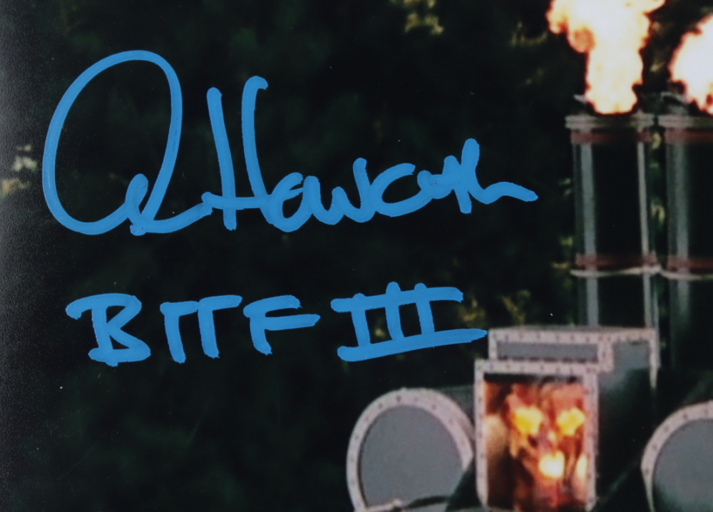 Alan Howarth Signed "Back to The Future III" 11x14 Photo Inscribed ...