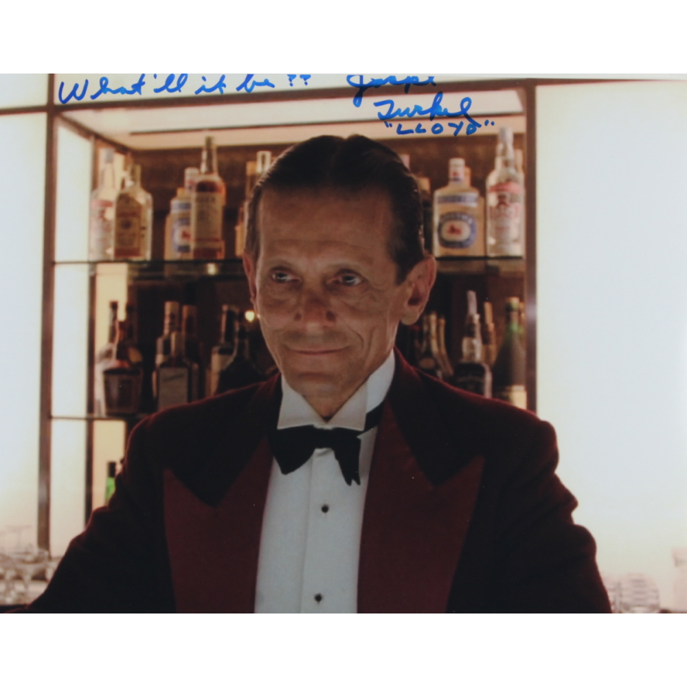 Joe Turkel Signed "The Shining" 11x14 Photo Inscribed "What'll it Be ...
