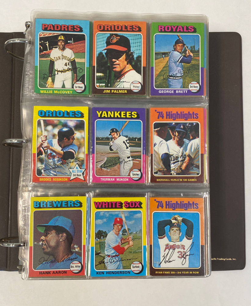 1975 Topps Mini Complete Set of (660) Baseball Cards with #500 Nolan ...