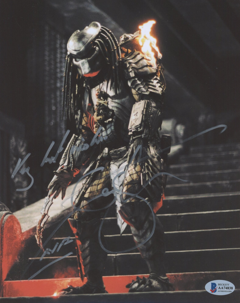 Ian Whyte Signed "Alien vs. Predator" 8x10 Photo Inscribed "Very Best ...